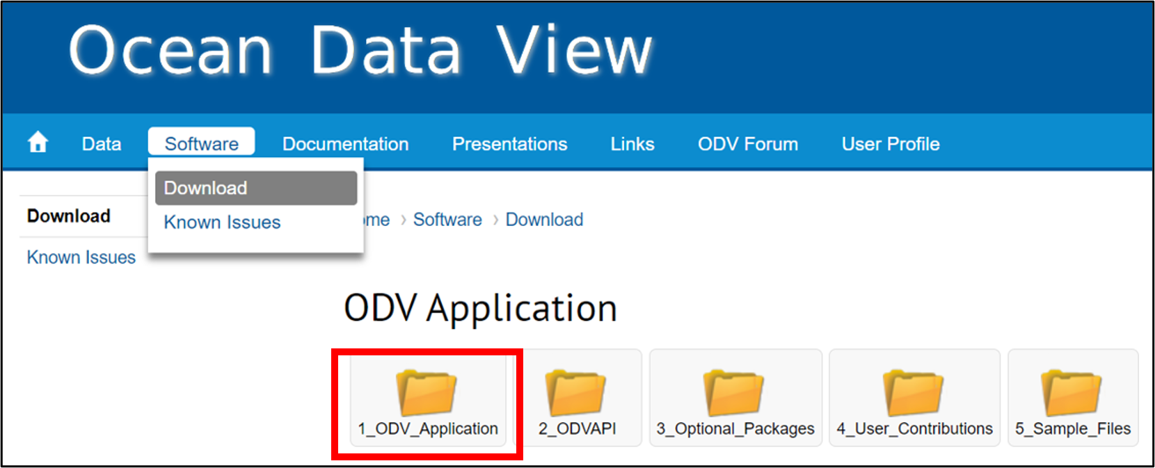 コース: 1-4. Ocean Data Viewインストール | LASBOS Moodle
