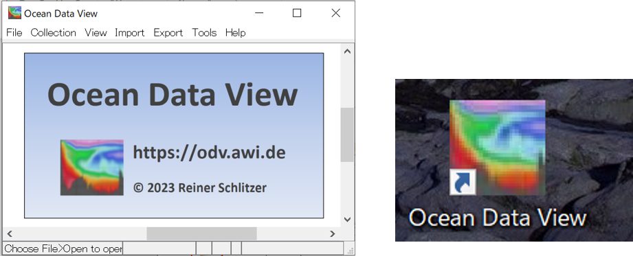 コース: 1-4. Ocean Data Viewインストール | LASBOS Moodle