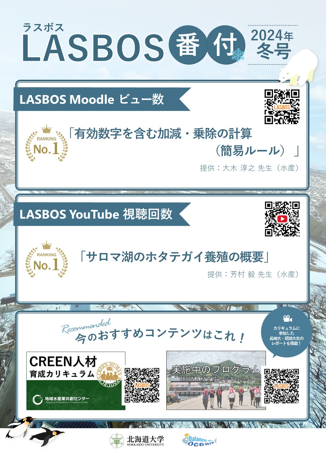 共創センターニュース: 共創センターニュース vol.007 20241225 | LASBOS Moodle